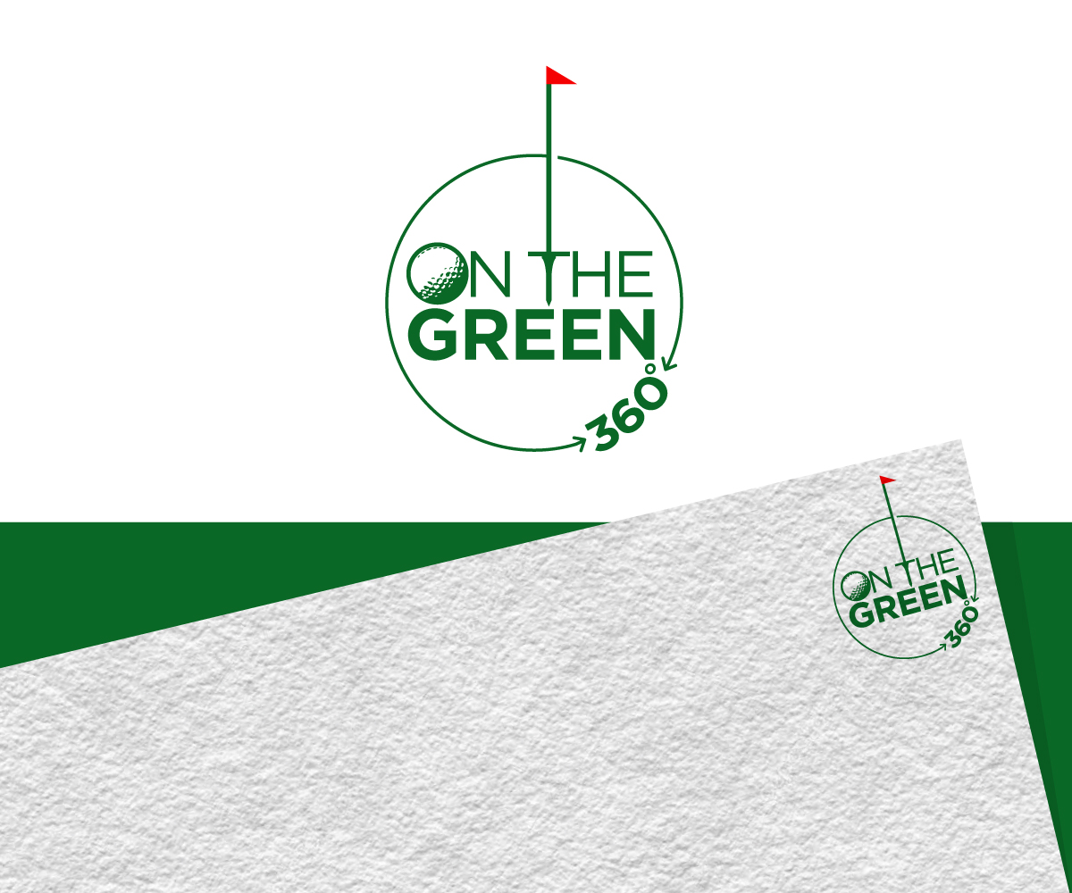 Modern, Professional, Golf Course Logo Design for On the Green 360° by ...