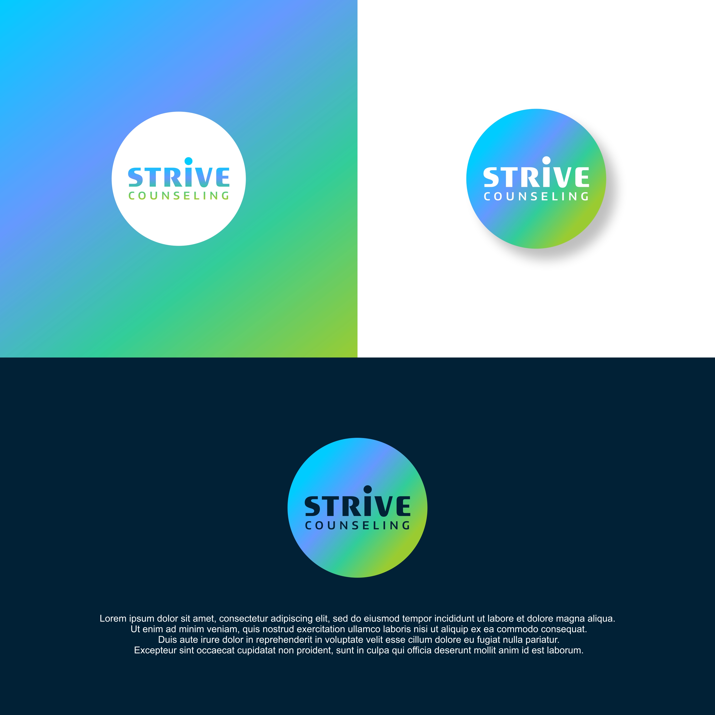 Logo Design for Strive Counseling by Farqaleit™ | Design #23542002