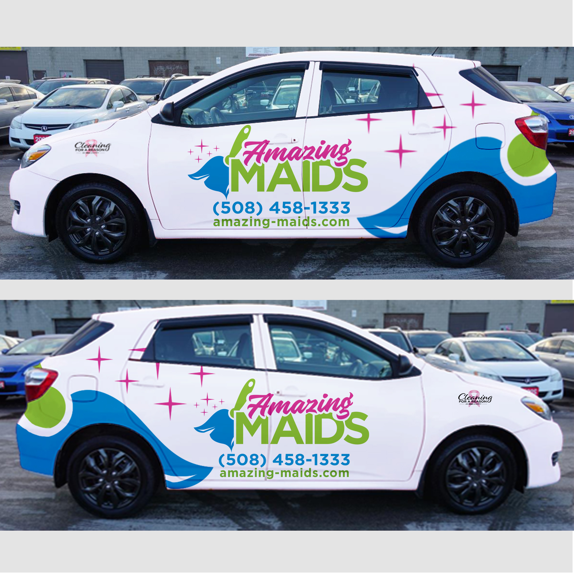 Modern, Elegant, House Cleaning Car Wrap Design for CleanlyPro, Inc. by ...