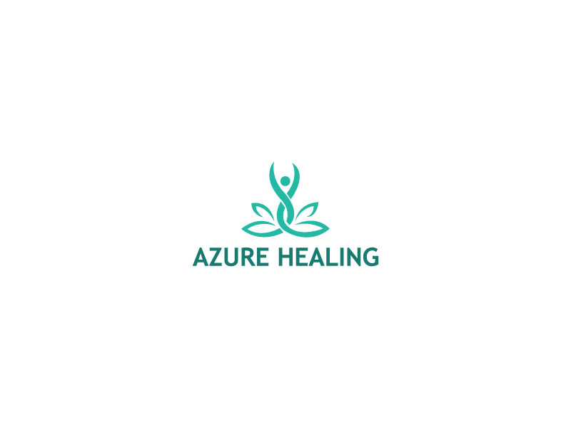 Elegant, Feminine Logo Design for Azure Healing by creative finger ...
