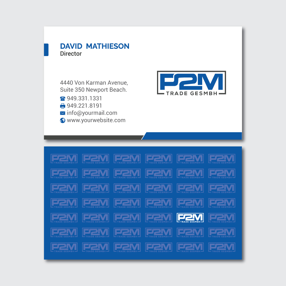 Elegant, Playful Logo Design for P2M Trade GesmbH by R.design | Design ...
