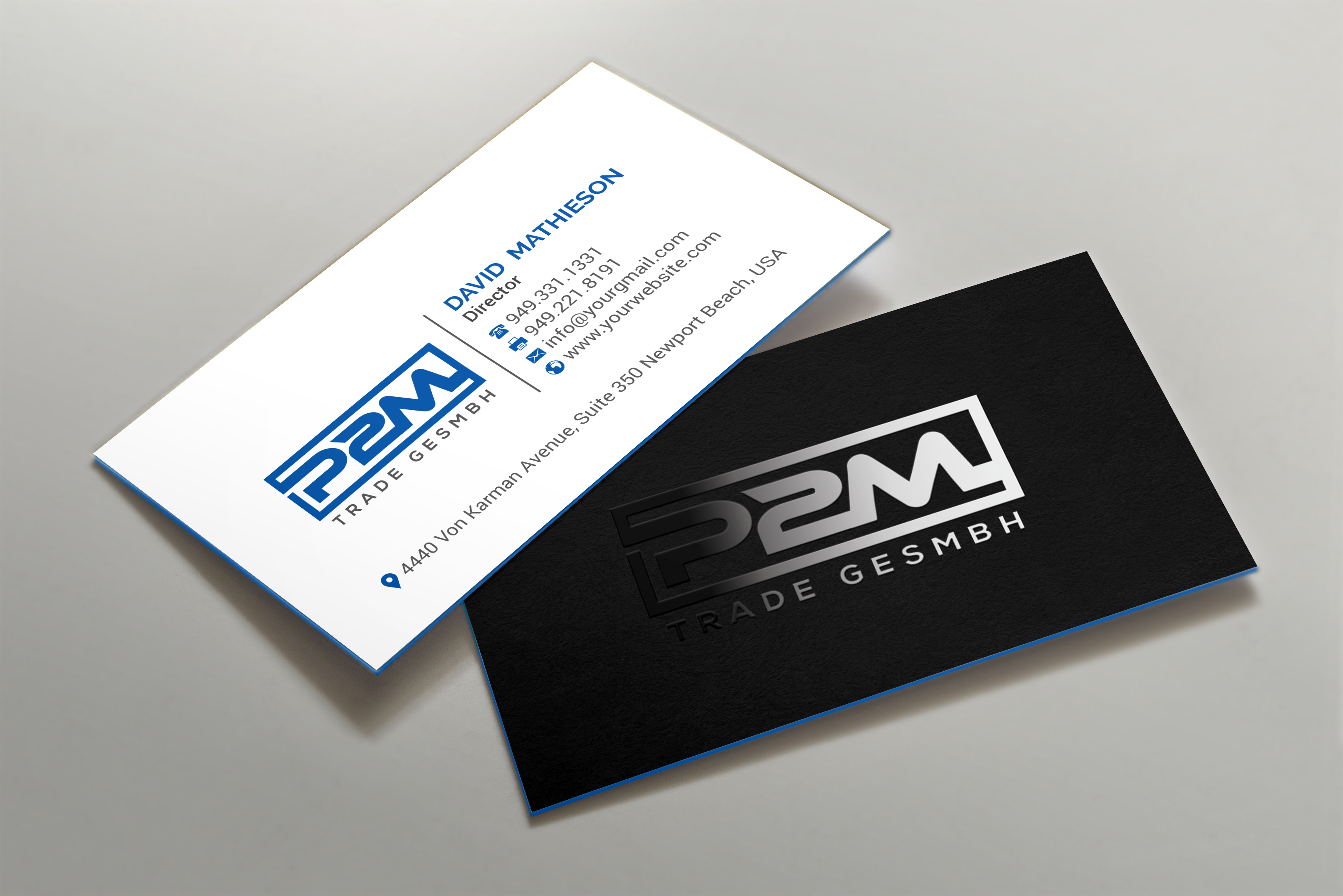 Elegant, Playful Logo Design for P2M Trade GesmbH by R.design | Design ...