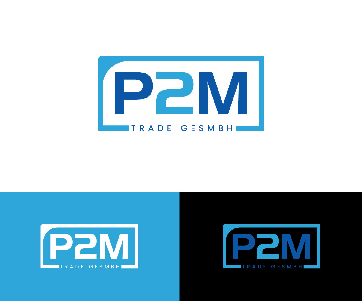 Elegant, Playful Logo Design for P2M Trade GesmbH by logograph | Design ...