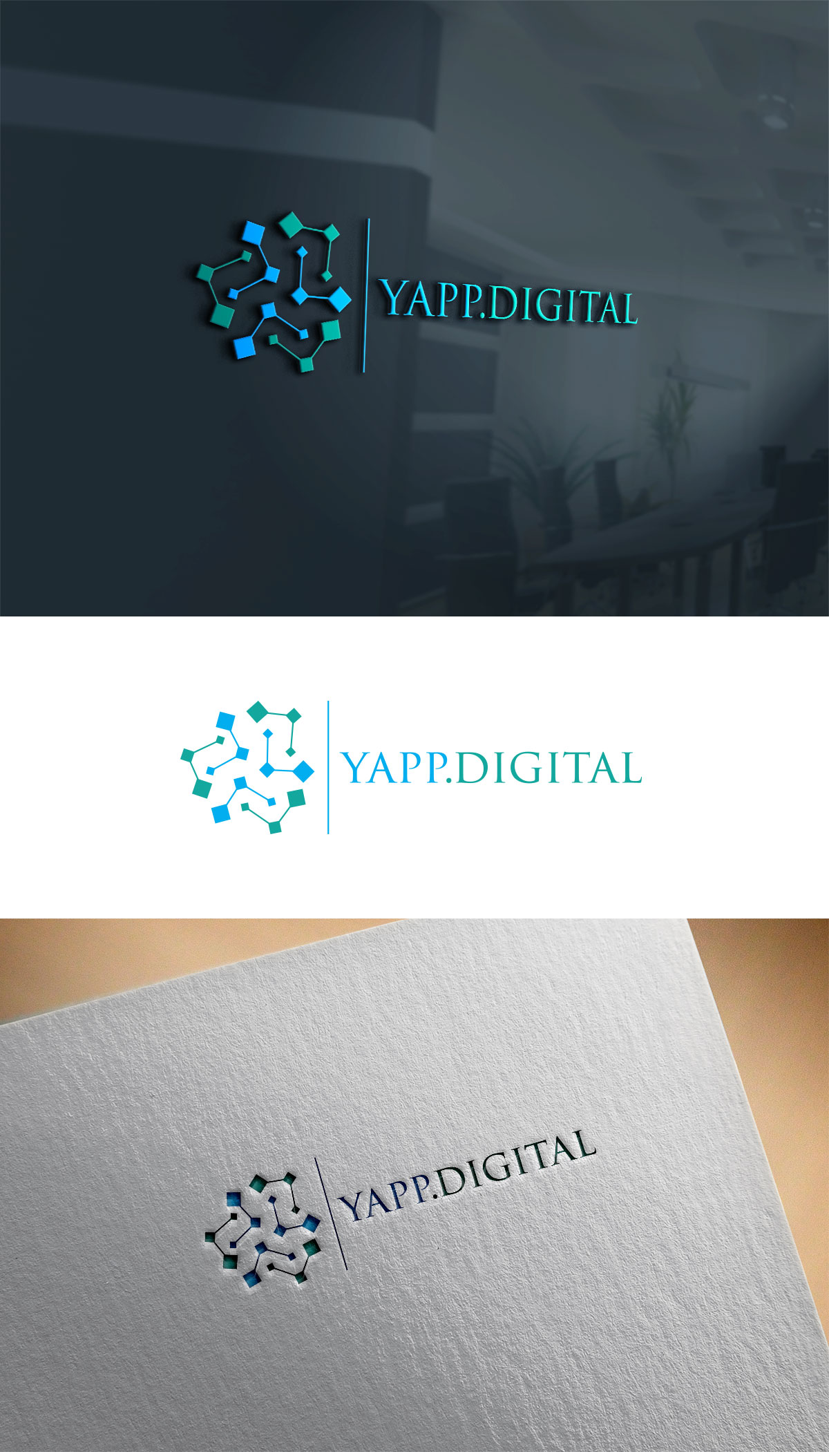 Logo Design for yapp.digital by logograph | Design #23599452