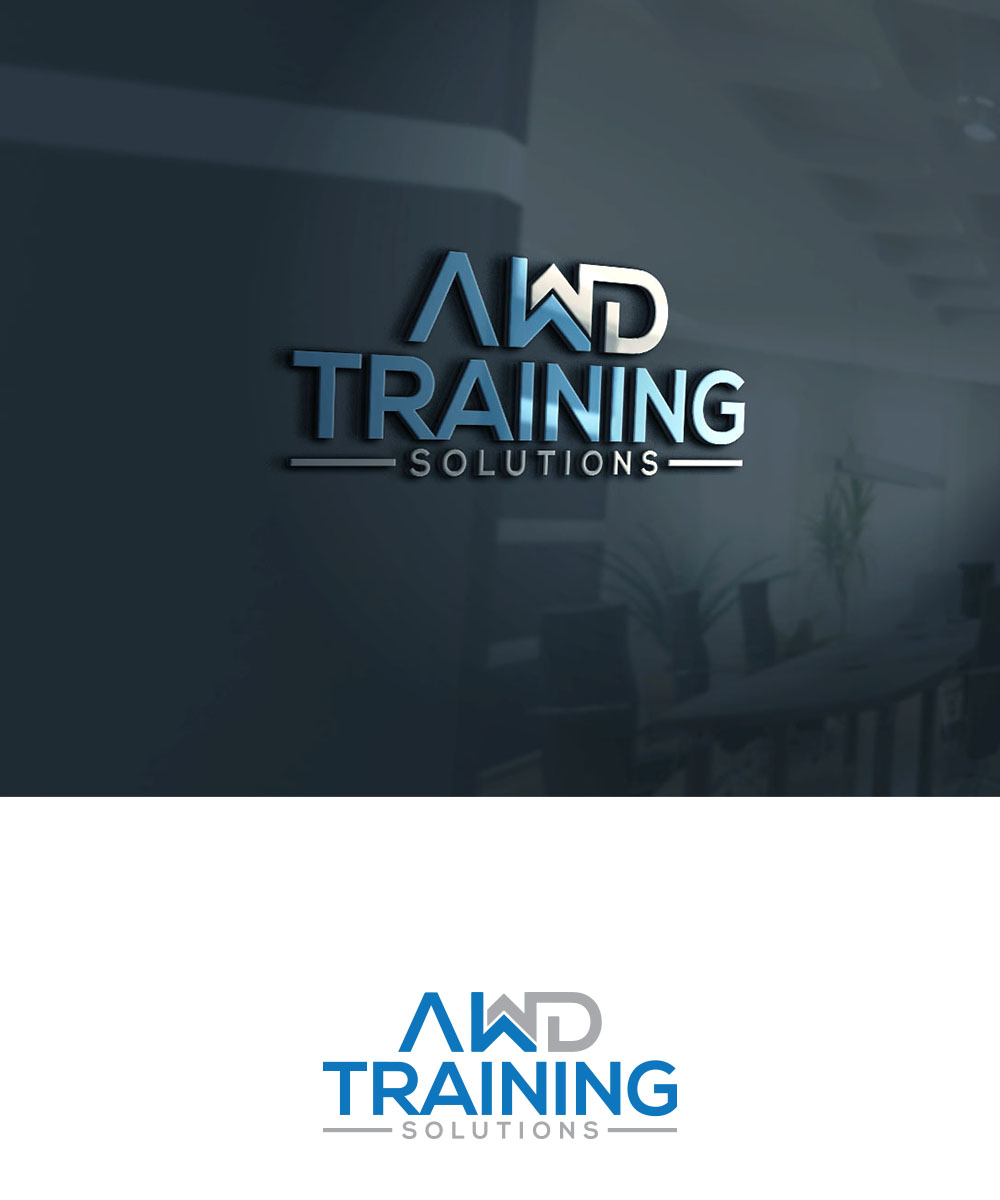 Bold, Colorful, Training Logo Design for AWD or AWD Training Solutions ...