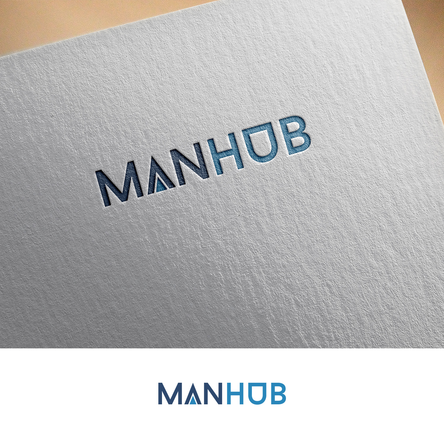 Modern, Professional Logo Design for Manufacturing Hub or ManHub by ...