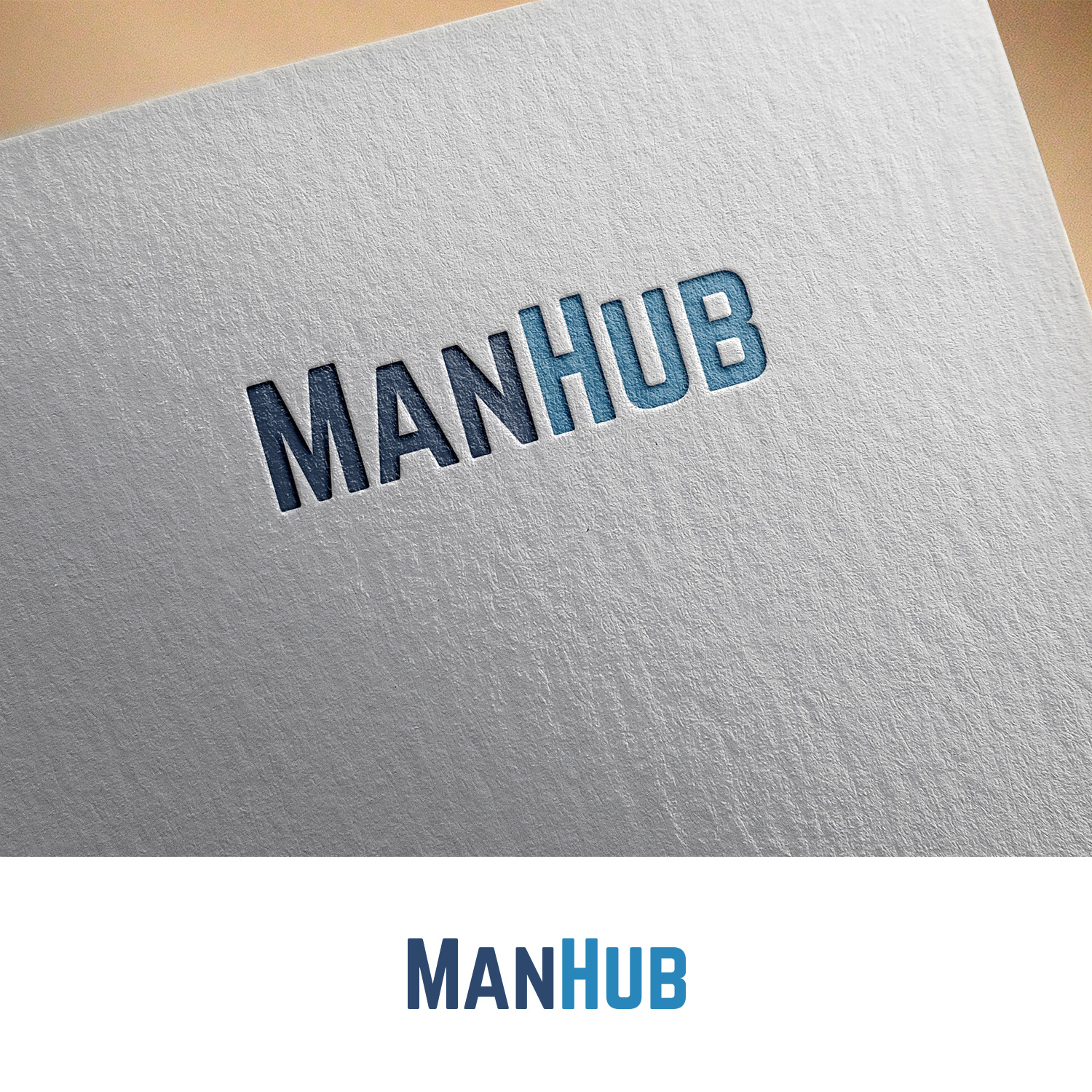 Modern, Professional Logo Design for Manufacturing Hub or ManHub by ...
