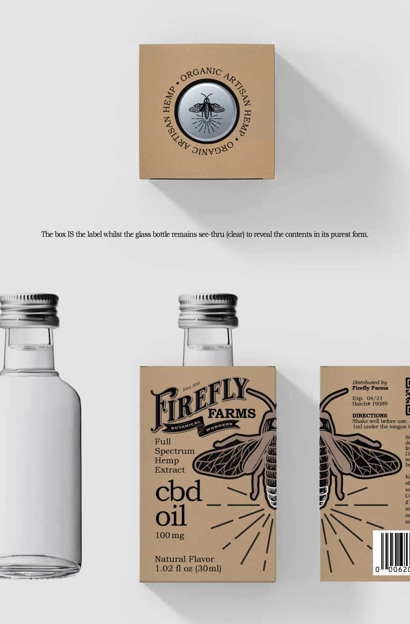 Upmarket, Elegant Label Design for Firefly Farms Botanical Wonders by ...