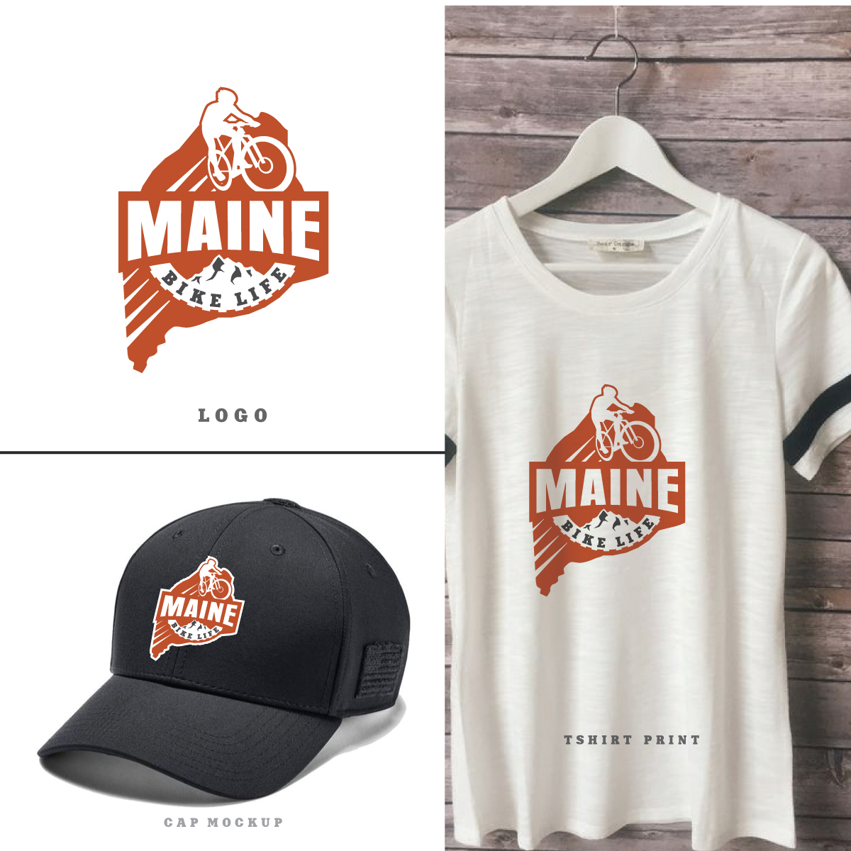 Logo Design for Maine Bike Life by Kreative Fingers | Design #23579174