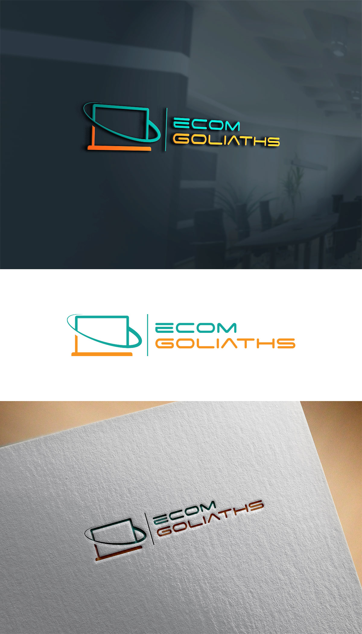 Logo Design for eCom Goliaths by logograph | Design #23614997