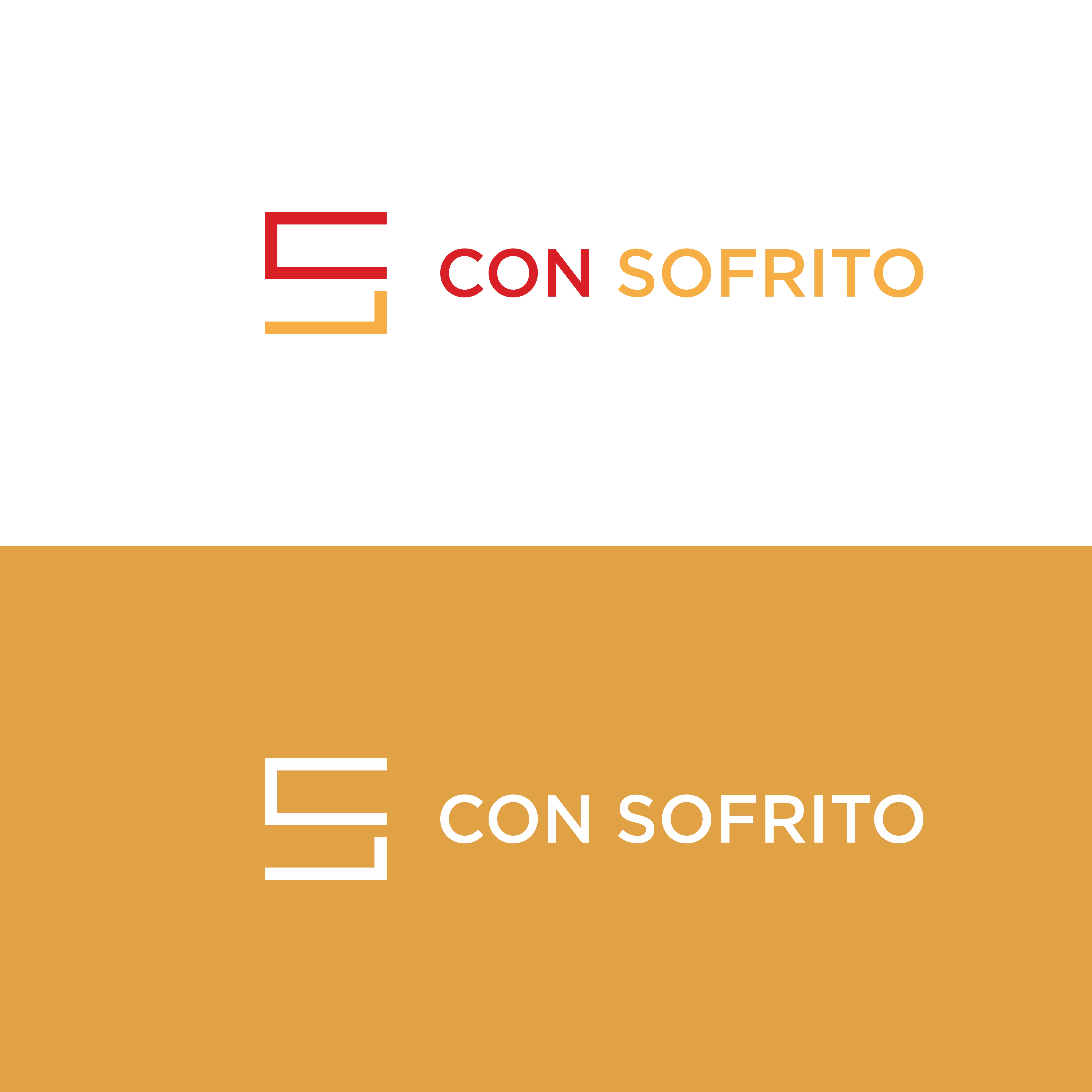 Elegant, Serious Logo Design for Con Sofrito by Artlam Design | Design ...