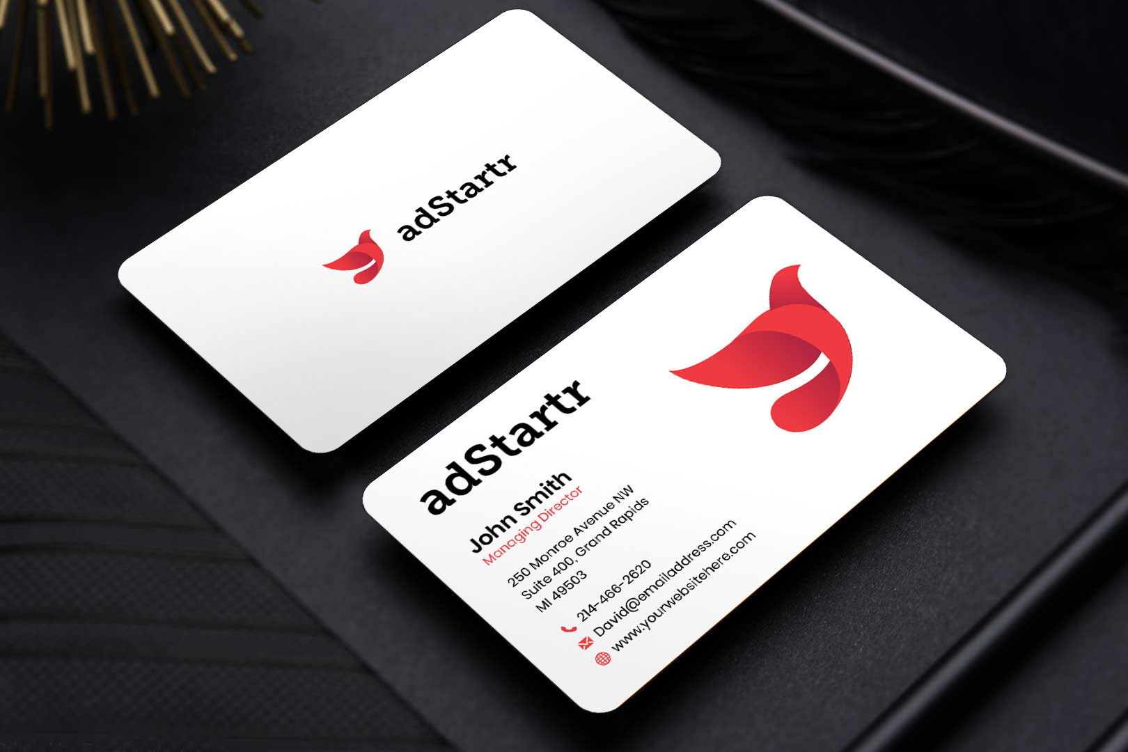 Upmarket, Bold, Advertising Business Card Design for OWS by Sandaruwan ...