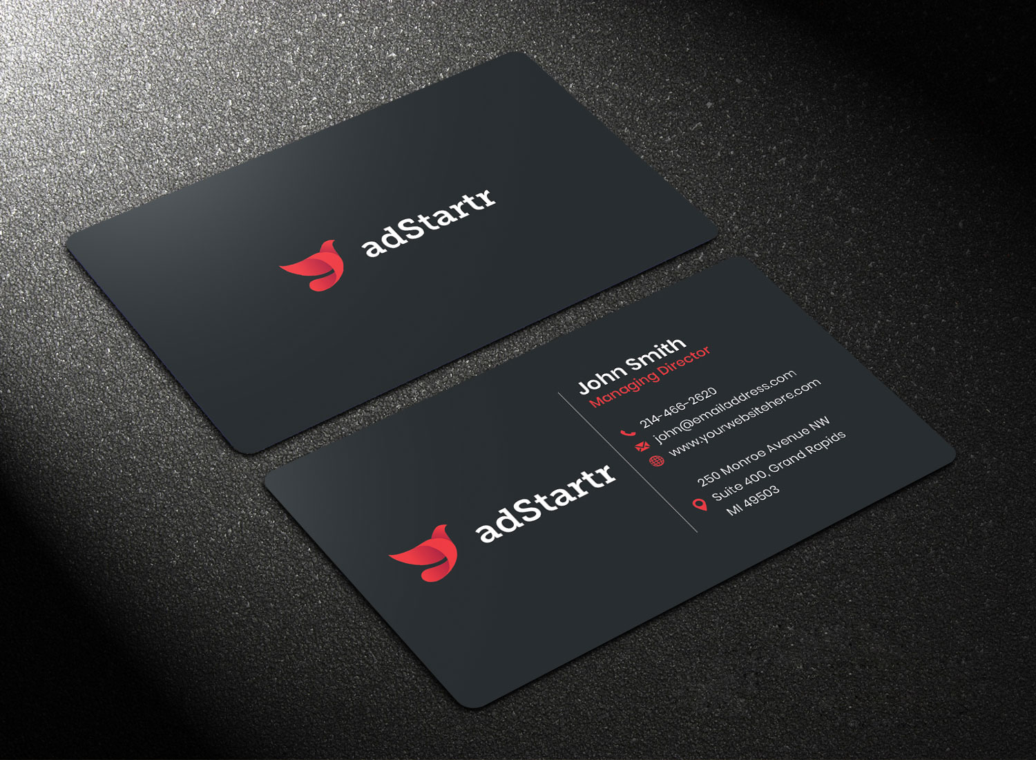 Upmarket, Bold, Advertising Business Card Design for OWS by Sandaruwan ...