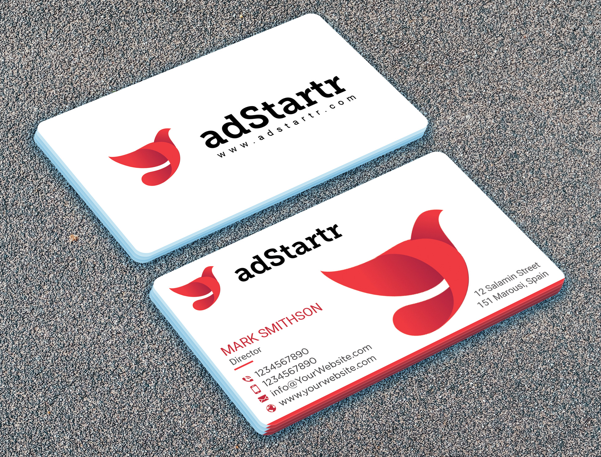 Upmarket, Bold, Advertising Business Card Design for OWS by nurulhasan ...