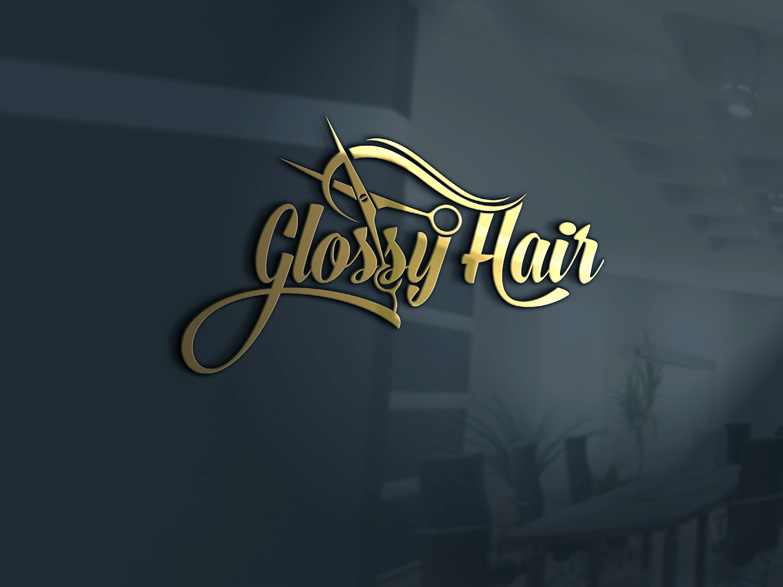 Elegant, Playful, Hair Logo Design for Glossy Hair by ProDesign9999 ...