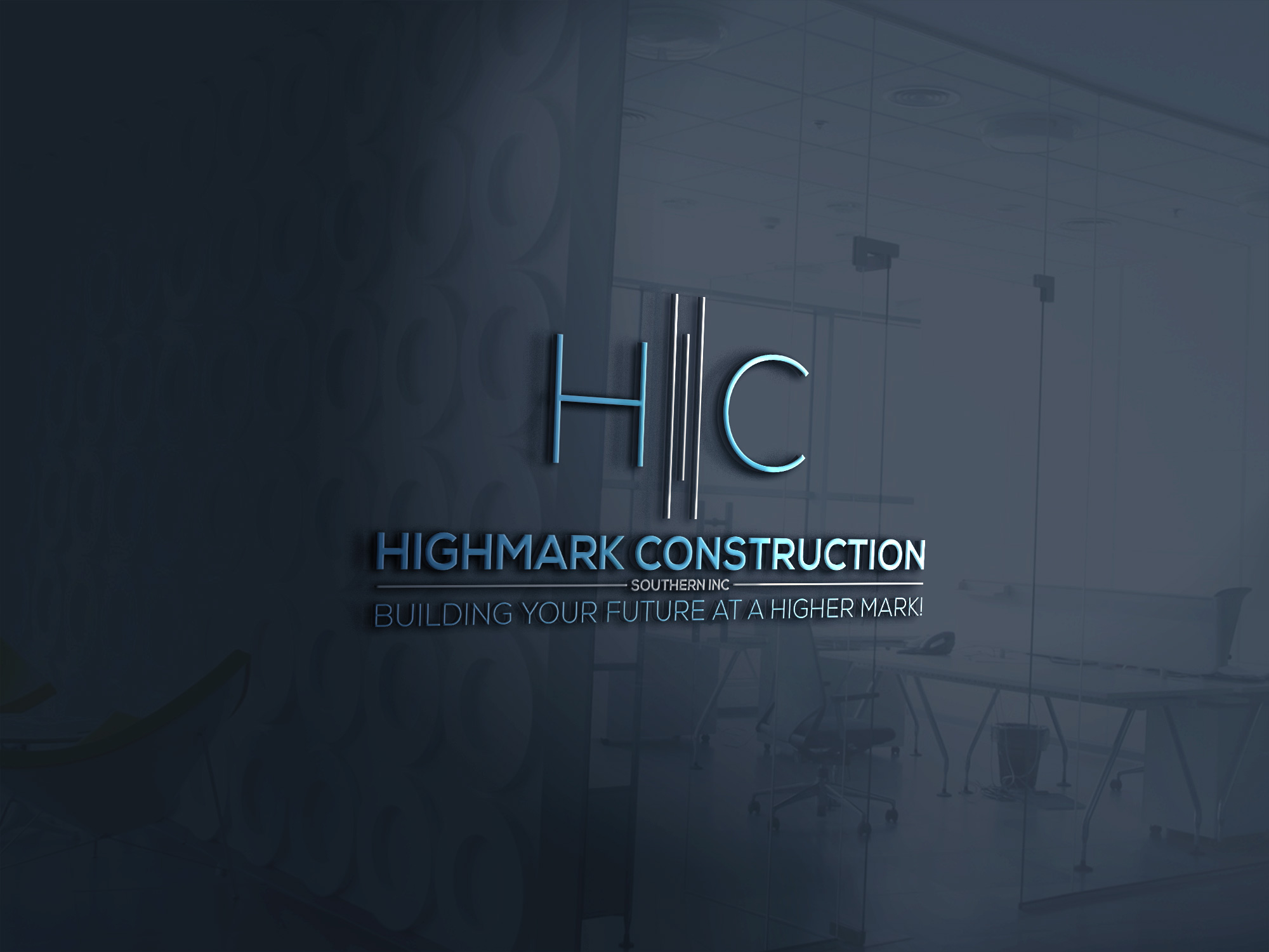 Logo Design for Highmark Construction Southern Inc. Building Your Future At A Higher Mark! by ...