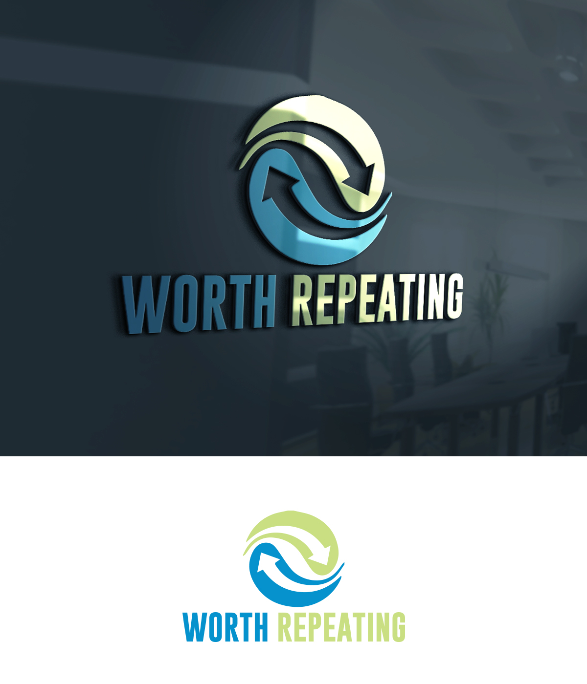 Elegant, Professional Logo Design for Worth Repeating by jeenastodio346 ...