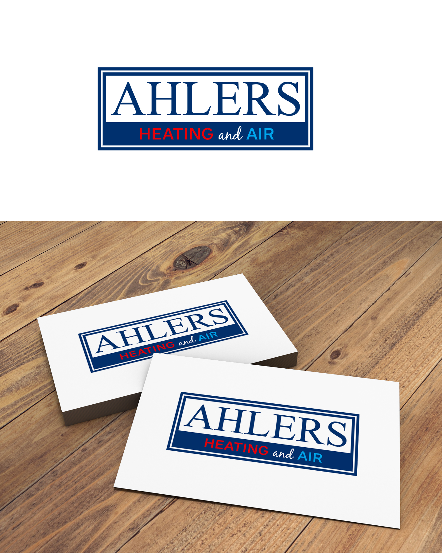 Professional, Bold, Hvac Logo Design for Ahlers Heating and Air by ...