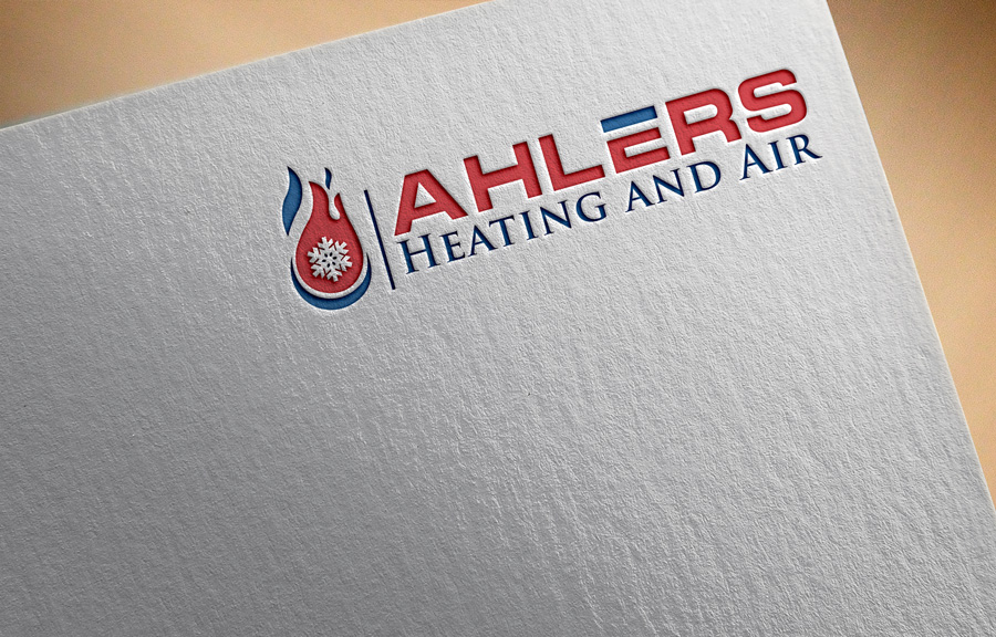 Professional, Bold, Hvac Logo Design for Ahlers Heating and Air by ...