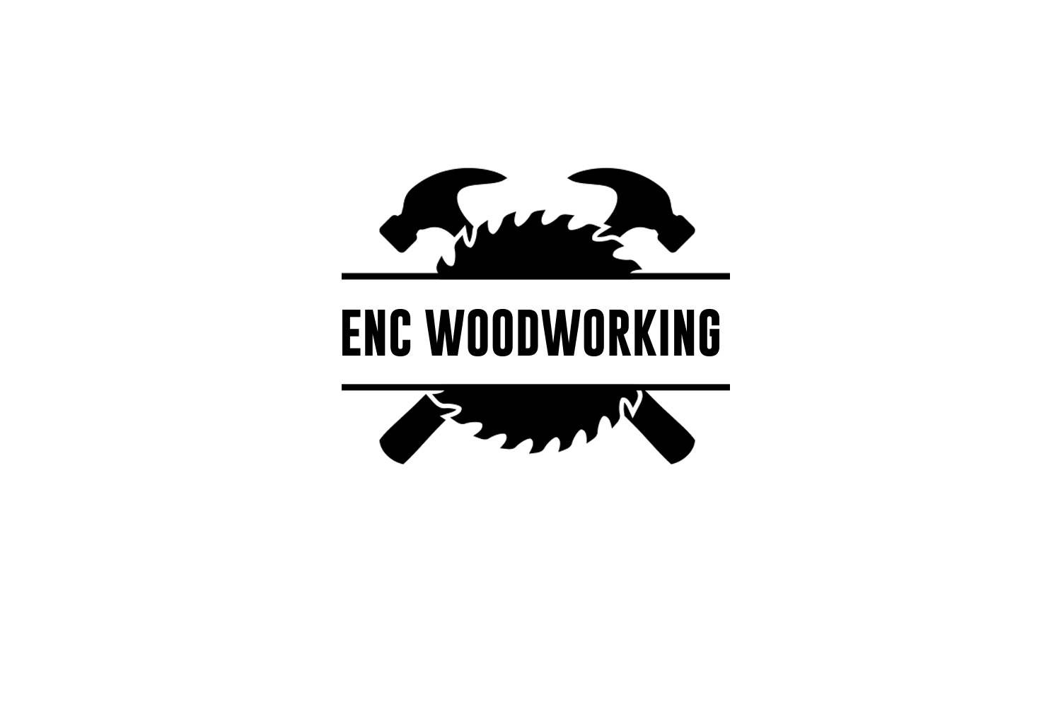 Bold, Masculine, Woodworking Logo Design for ENC Woodworking by ...