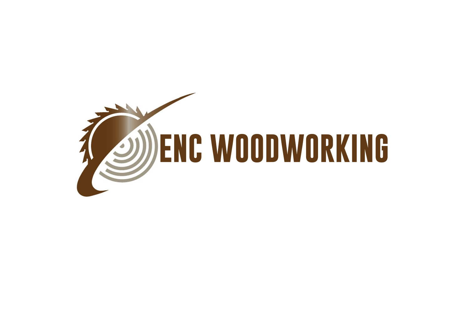 Bold, Masculine, Woodworking Logo Design for ENC Woodworking by ...