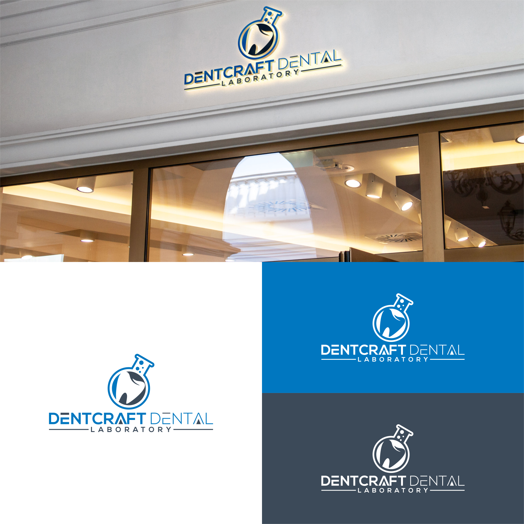 Logo Design for Dentcraft Dental Laboratory by tejo | Design #23588558