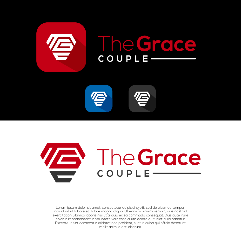 Modern, Conservative, Youtube Channel Logo Design for The Grace Couple ...