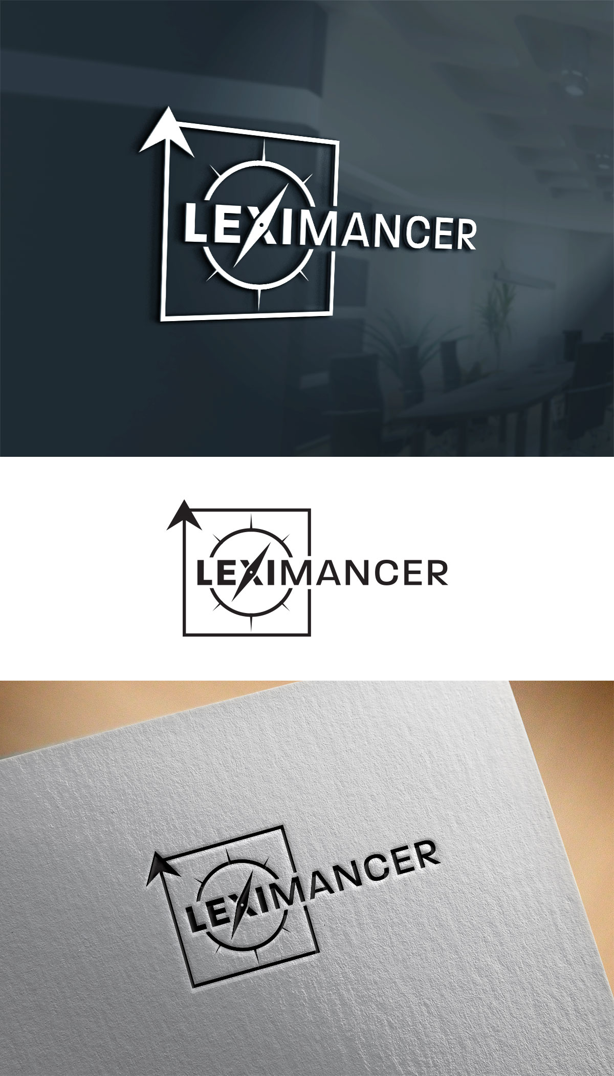 Modern, Masculine, Software Developer Logo Design for Leximancer by ...