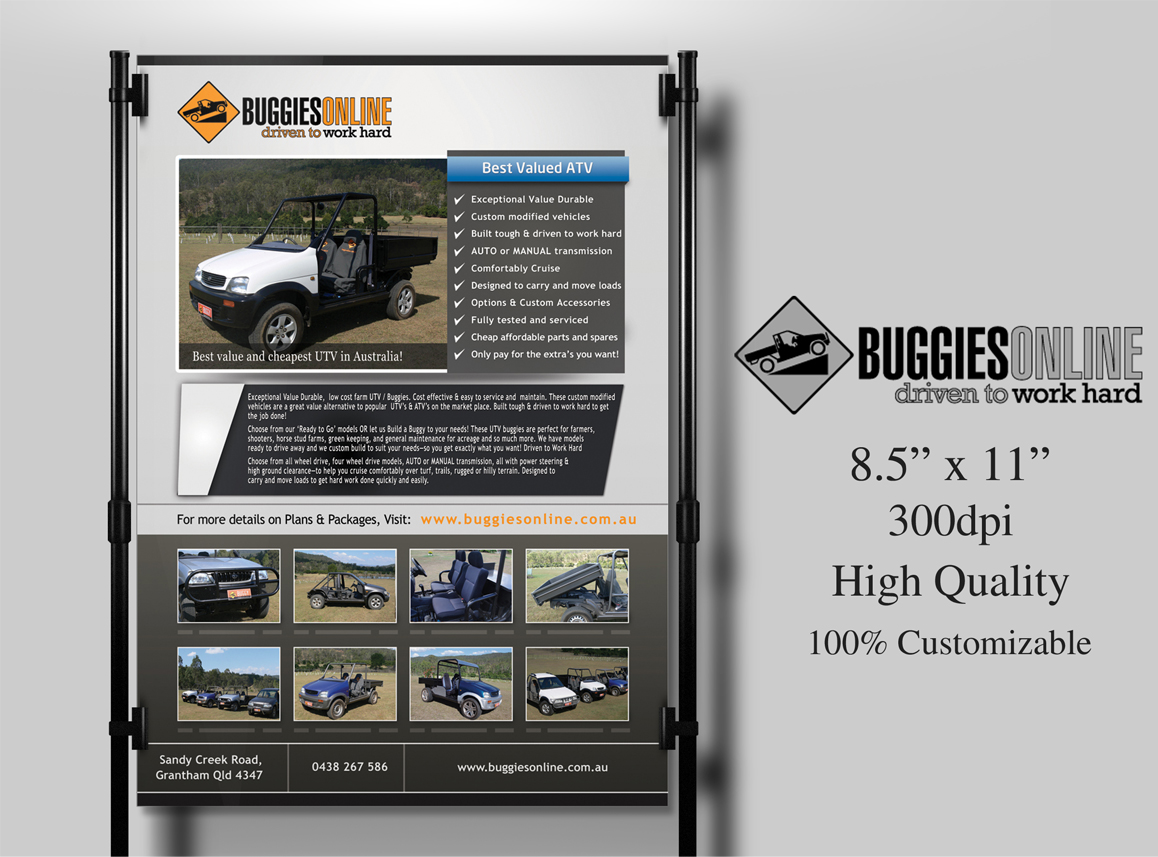 Wheel Flyer Design for Barros Trust by Creative Chamber | Design #2997580