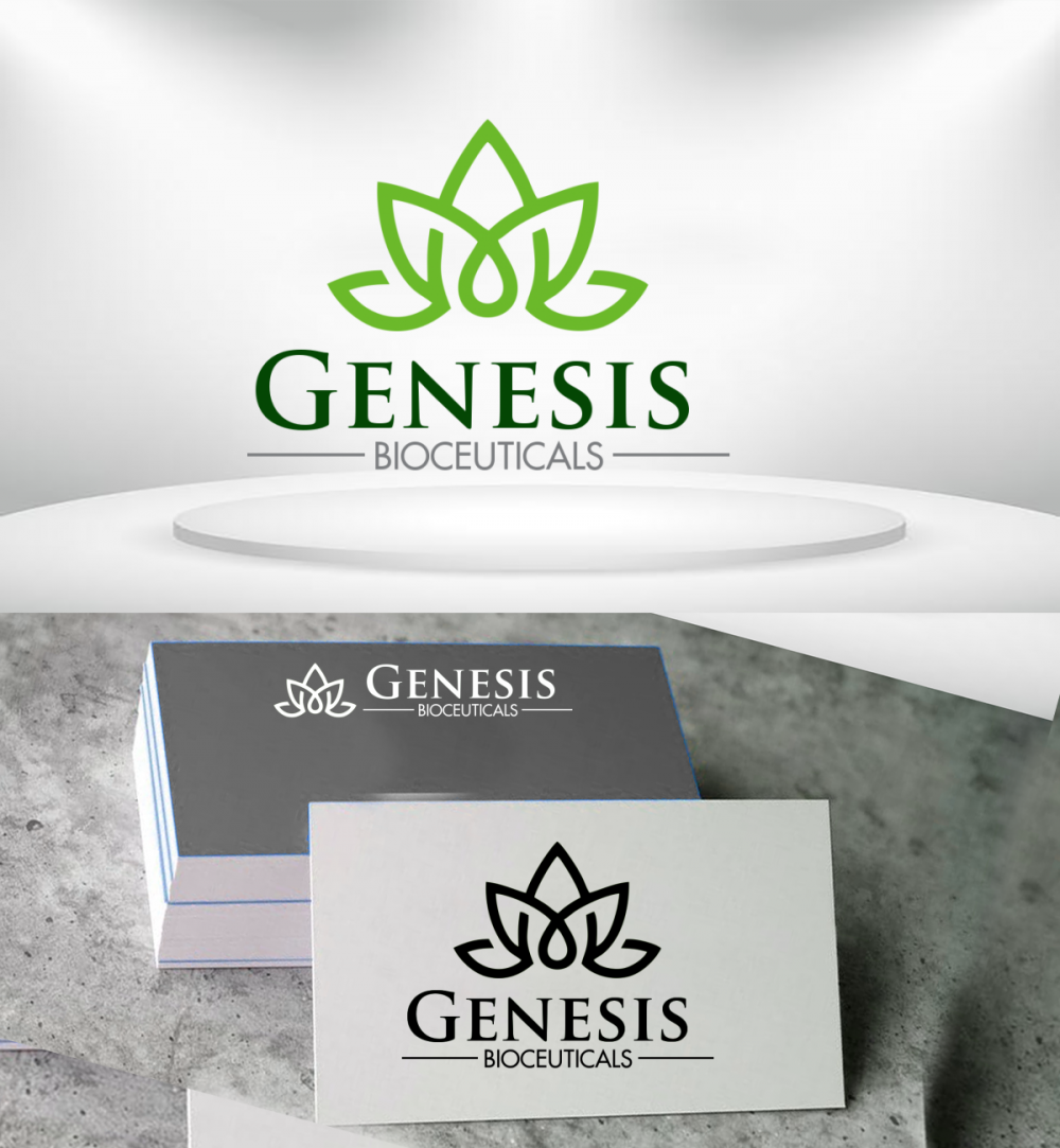 Modern, Professional, Cannabis Logo Design for genesis bioceuticals by ...