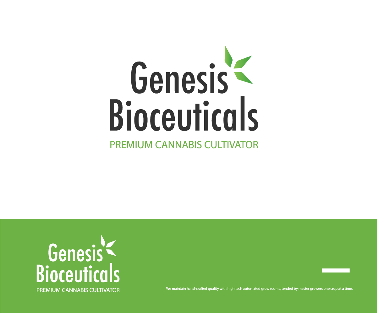 Modern, Professional, Cannabis Logo Design for genesis bioceuticals by ...