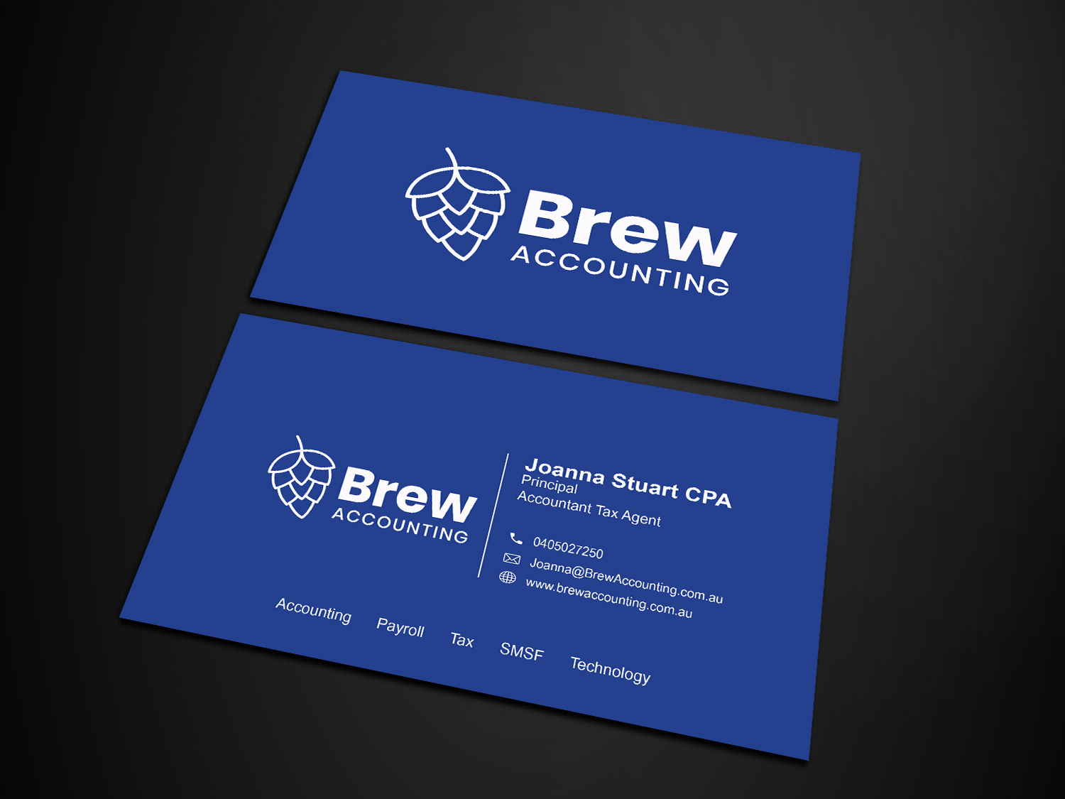 Upmarket, Playful, Accountant Business Card Design for a Company by ...