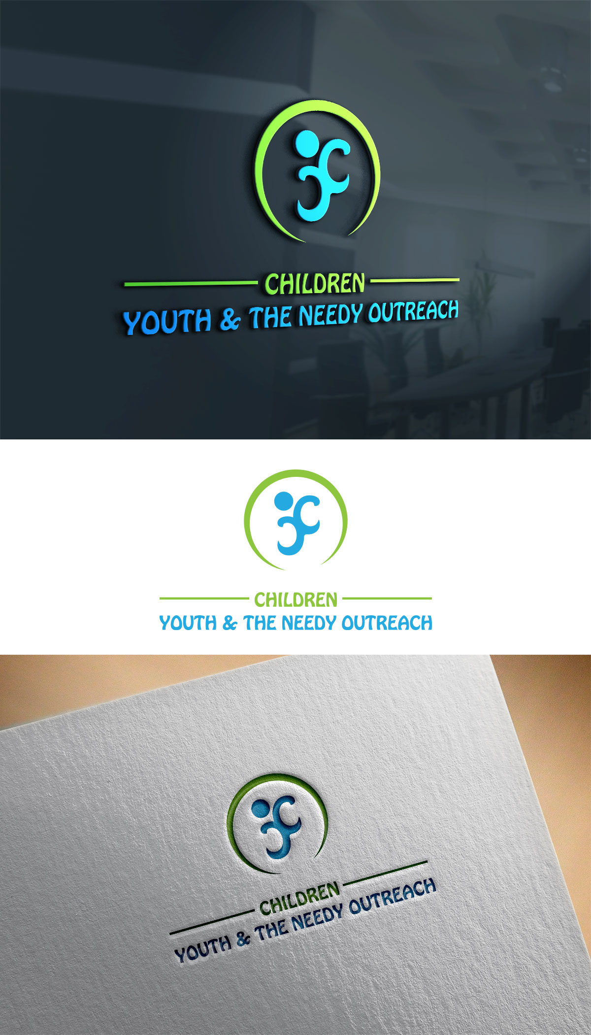 Professional, Elegant Logo Design for Children, Youth & the Needy ...