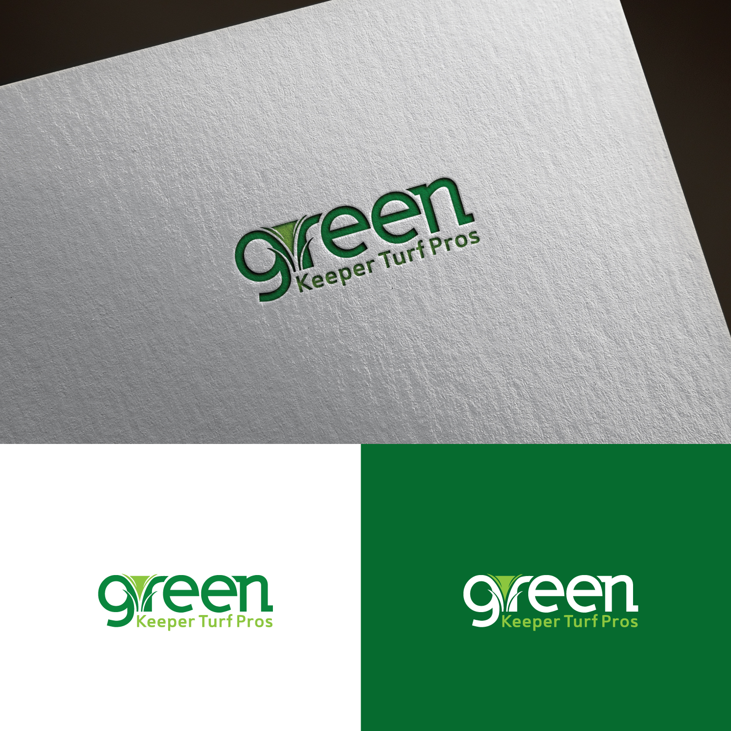 Logo Design for Green Keeper Turf Pros by sankar999 | Design #23637867