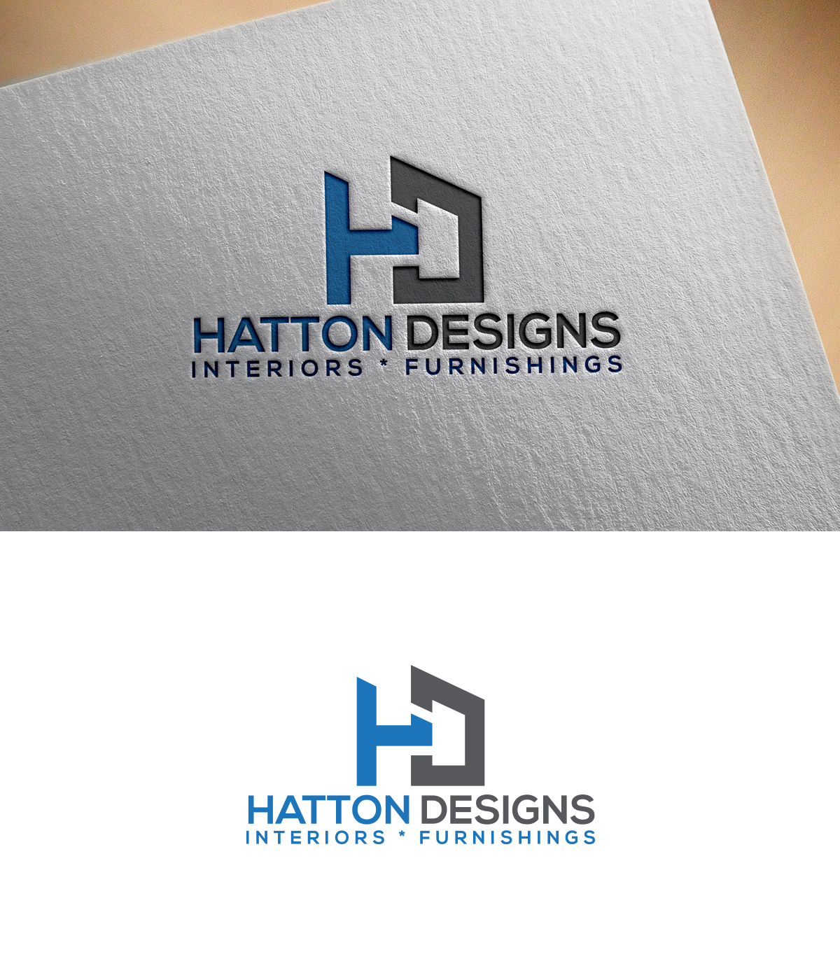 Bold, Serious, Interior Design Logo Design for Hatton Designs by ...