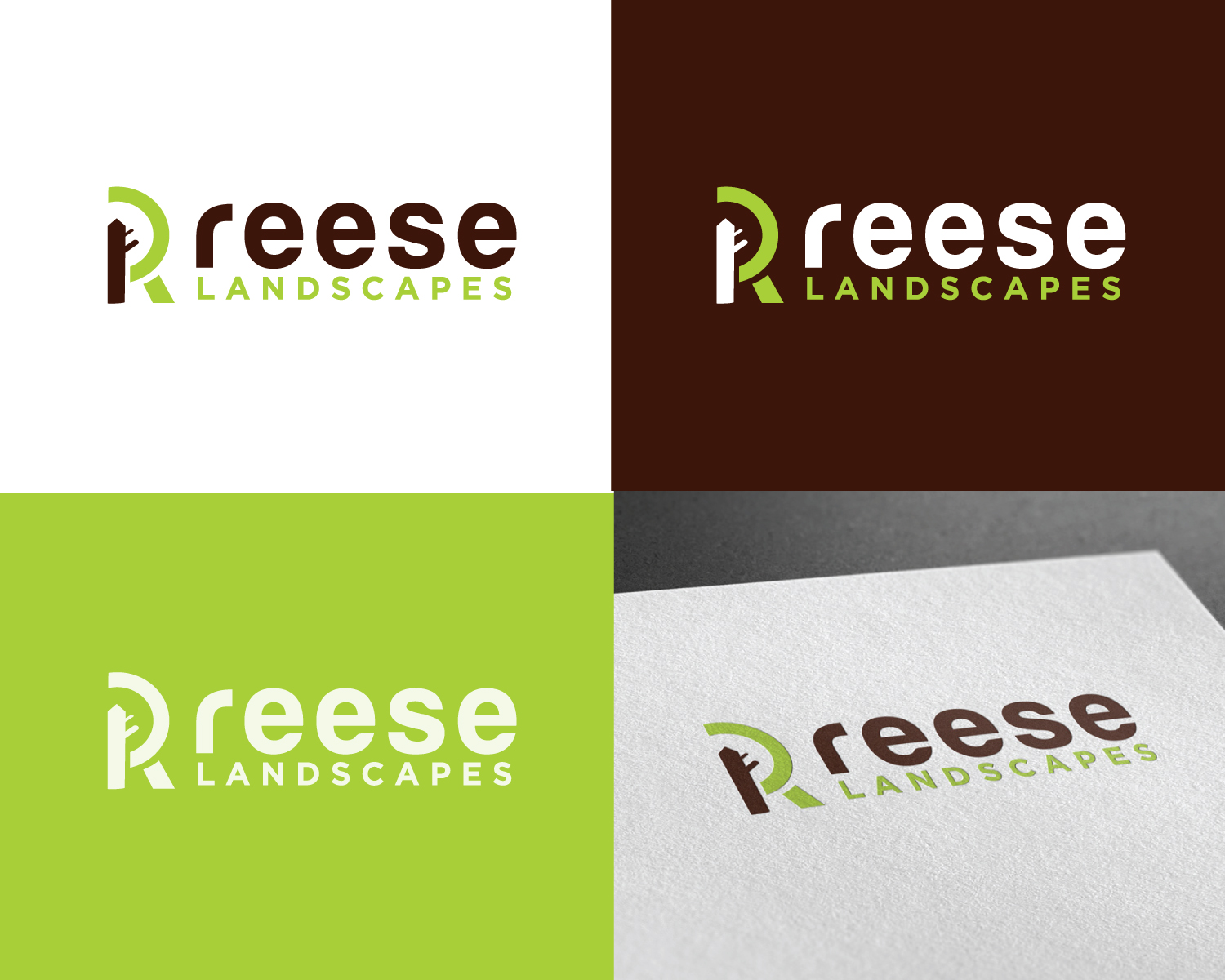 Bold, Playful, Land Development Logo Design for Reese Landscapes by ...