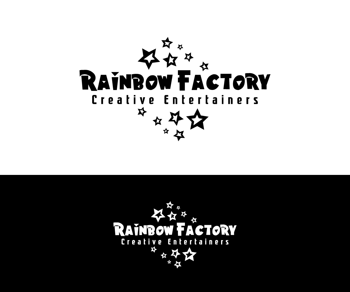 Bold, Modern Logo Design for Rainbow Factory / Creative Entertainers by ...