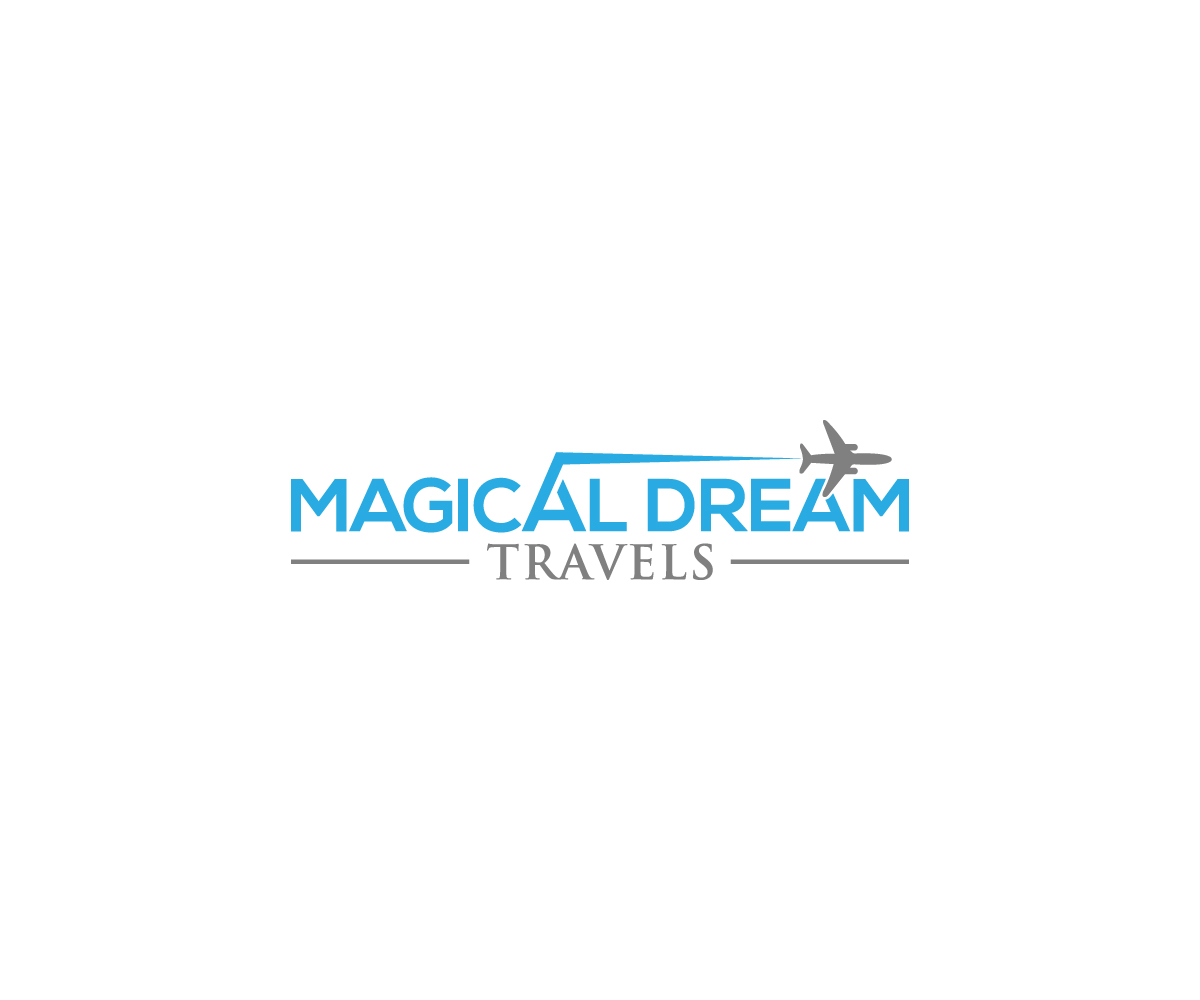 Playful, Personable, Travel Agent Logo Design for Magical Dream Travels ...