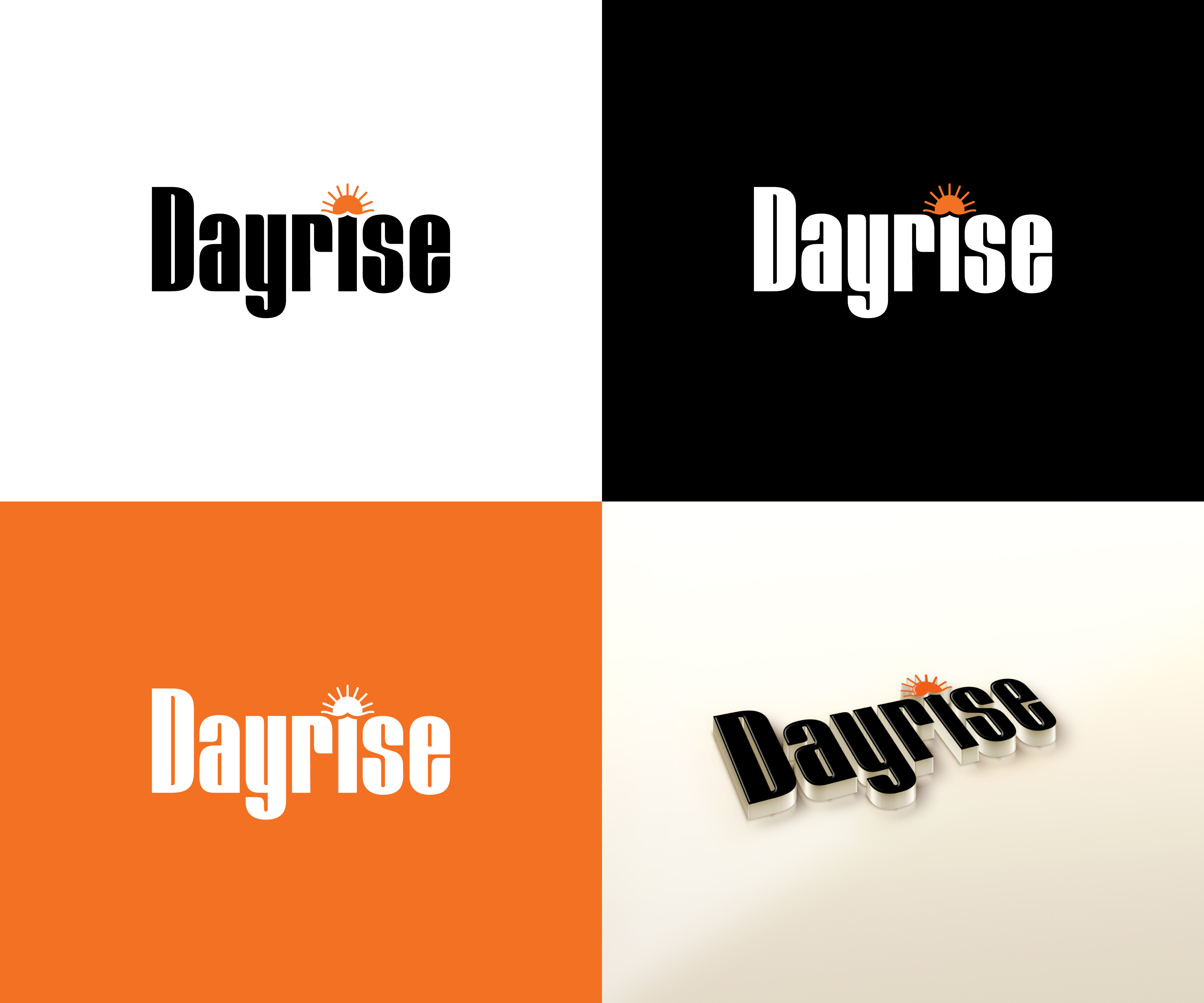 Modern, Serious, Clothing Logo Design for Dayrise by Indrawasih ...