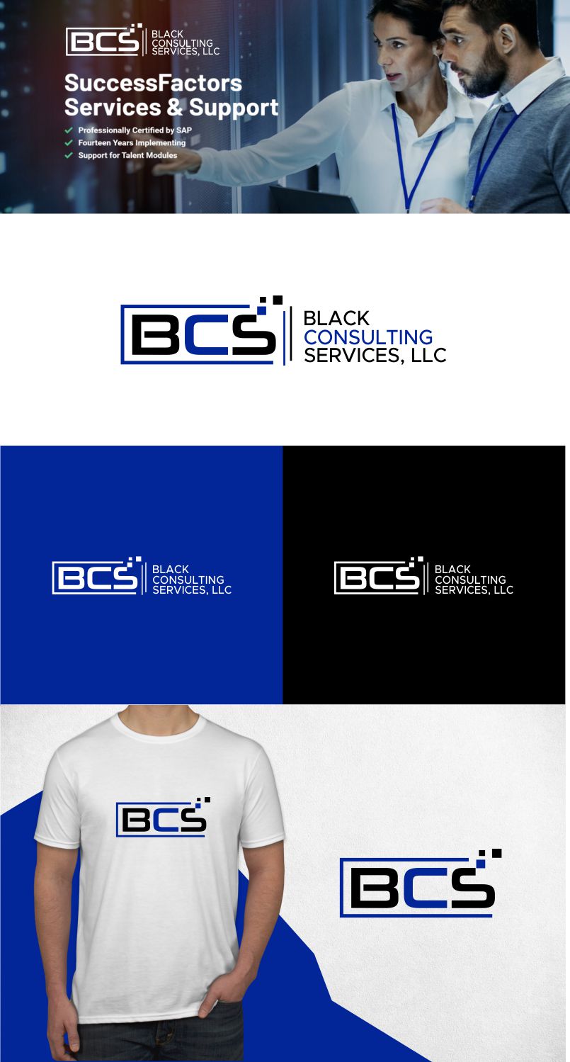 Professional, Serious Logo Design for Black Consulting Services, LLC ...