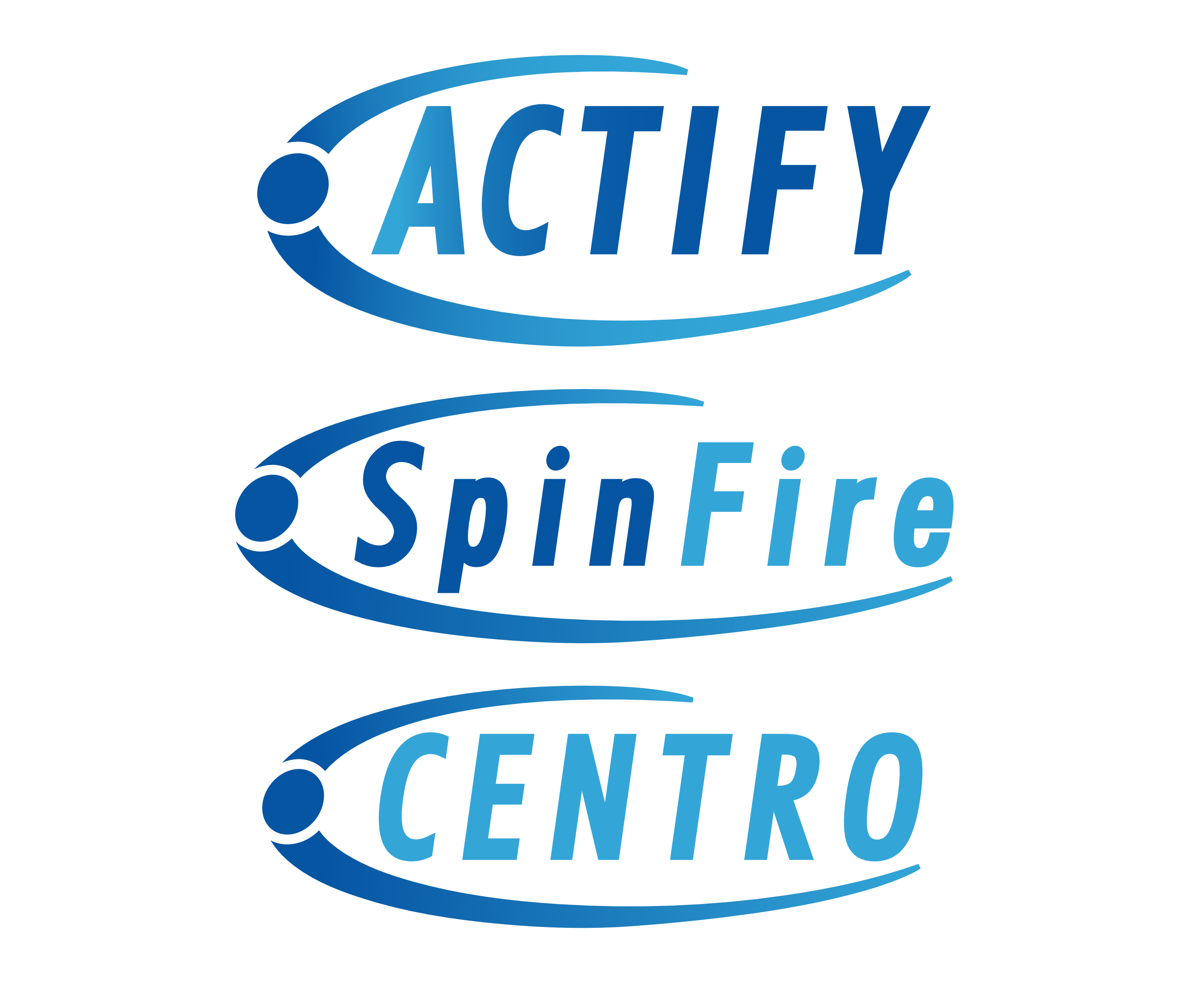 Modern, Masculine Logo Design for Logo 1: Actify Logo 2: SpinFire Logo ...