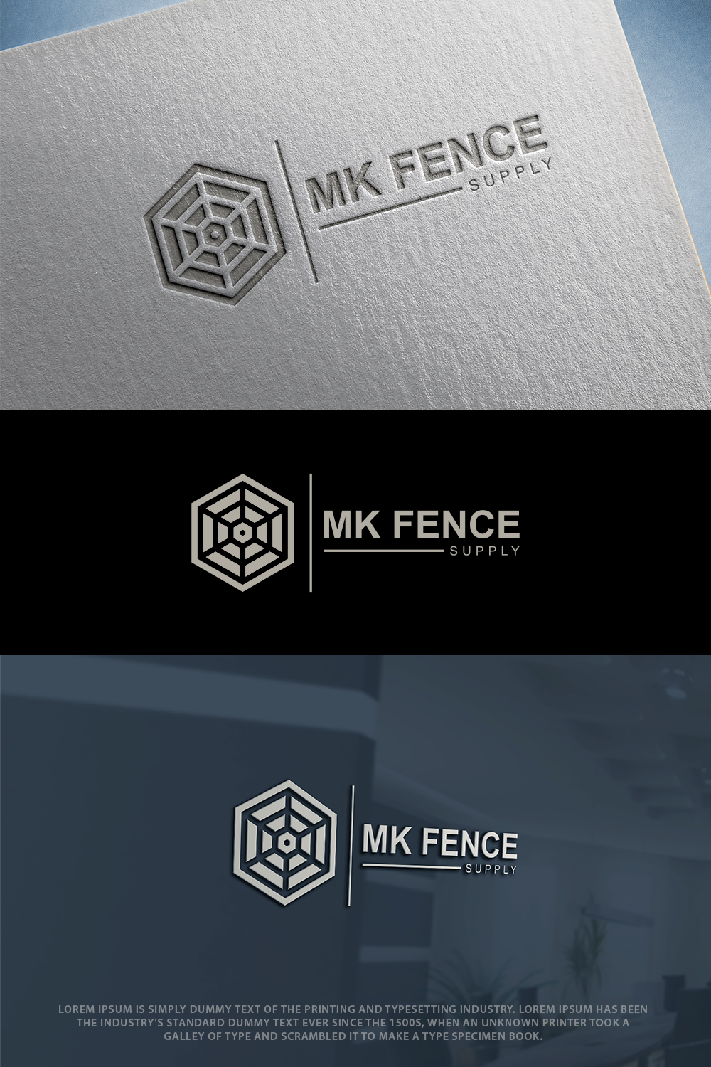 Elegant, Playful, Fence Logo Design for mk fence supply by GoodTimes ...