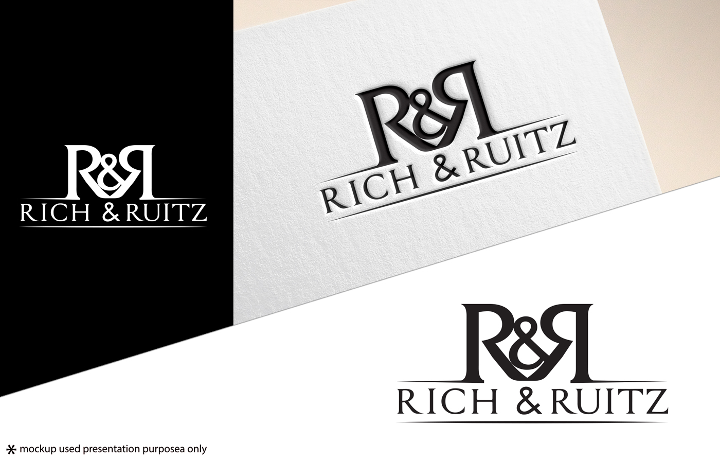 Modern, Upmarket, Perfume Logo Design for Rich & Ruitz by Juli creation ...