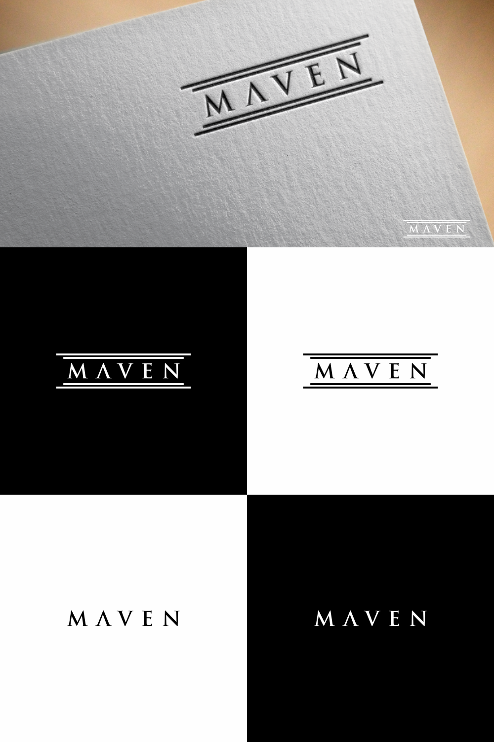 Masculine, Modern Logo Design for Maven Men by ZiangArt_Studio | Design ...