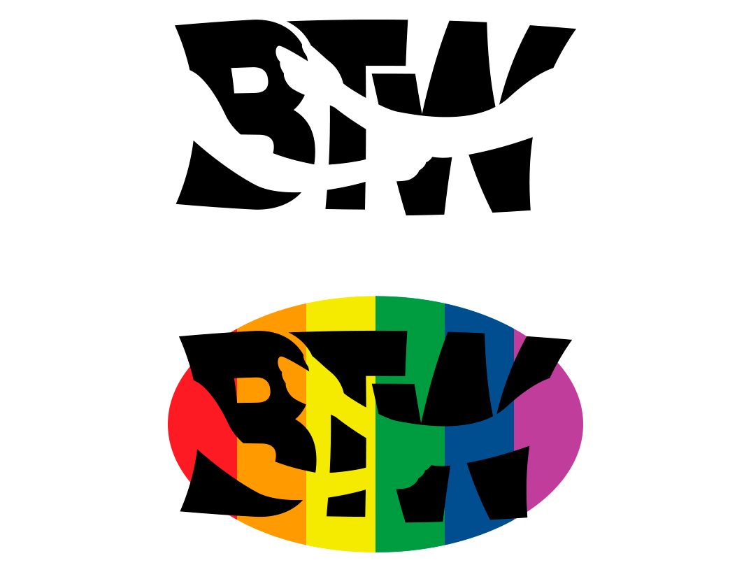 Personable, Playful Logo Design for "BTW" (with hugging arm cut-out) by ...