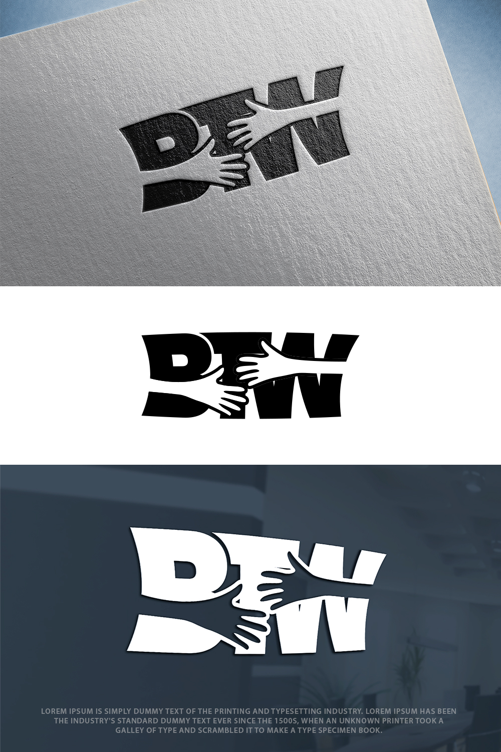Personable, Playful Logo Design for "BTW" (with hugging arm cut-out) by ...
