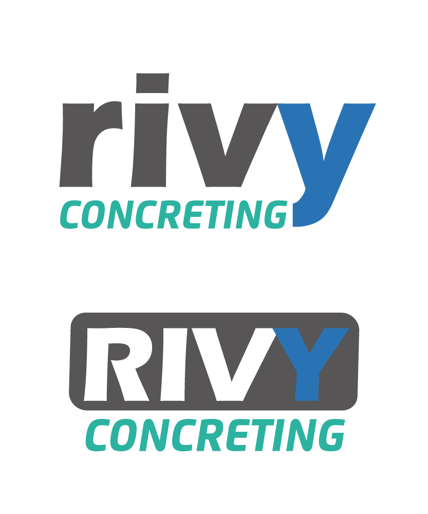 Modern, Professional, Concreter Logo Design for rivy CONCRETING by Mega ...