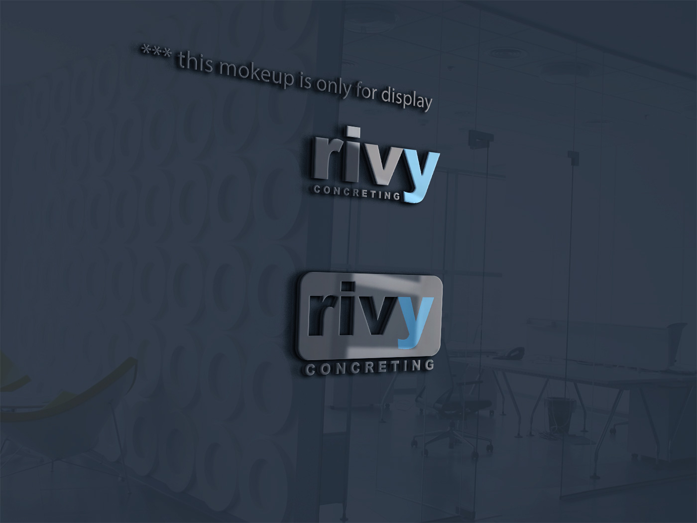 Modern, Professional, Concreter Logo Design for rivy CONCRETING by ...
