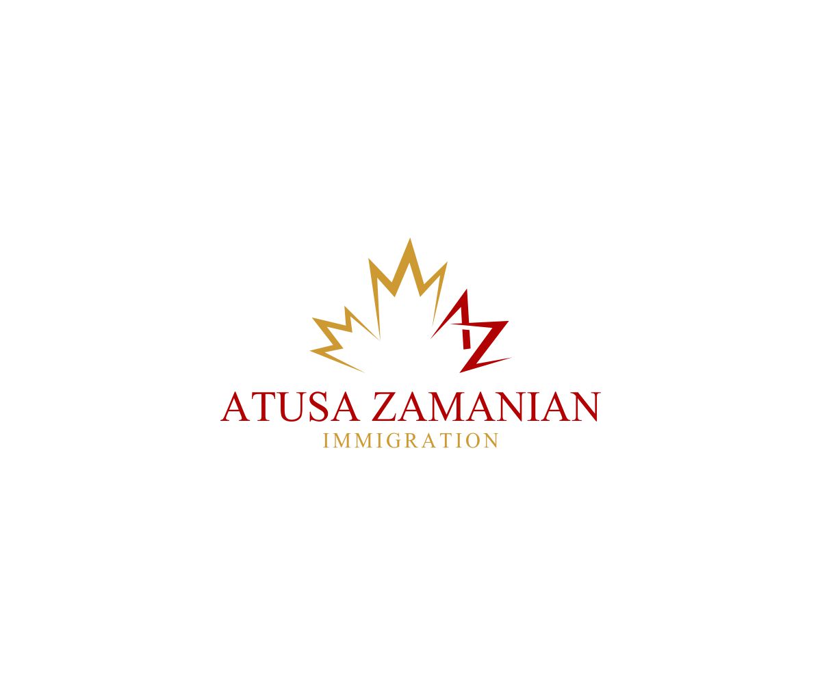 Bold, Serious Logo Design for Atusa Zamanian Immigration by .Ashu ...