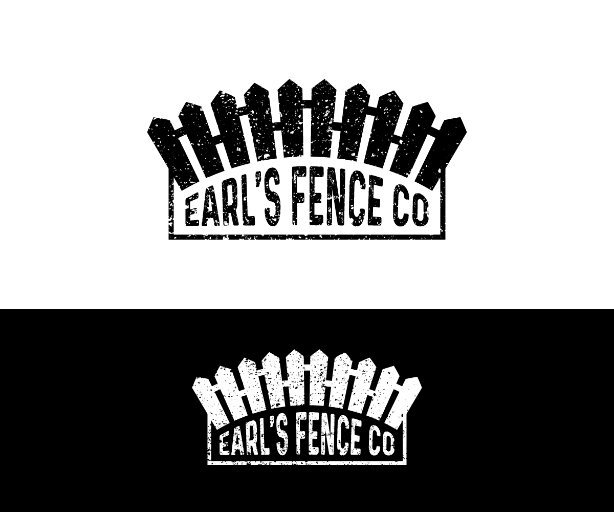 Bold, Serious, Construction Company Logo Design for Earl's Fence Co. by ...
